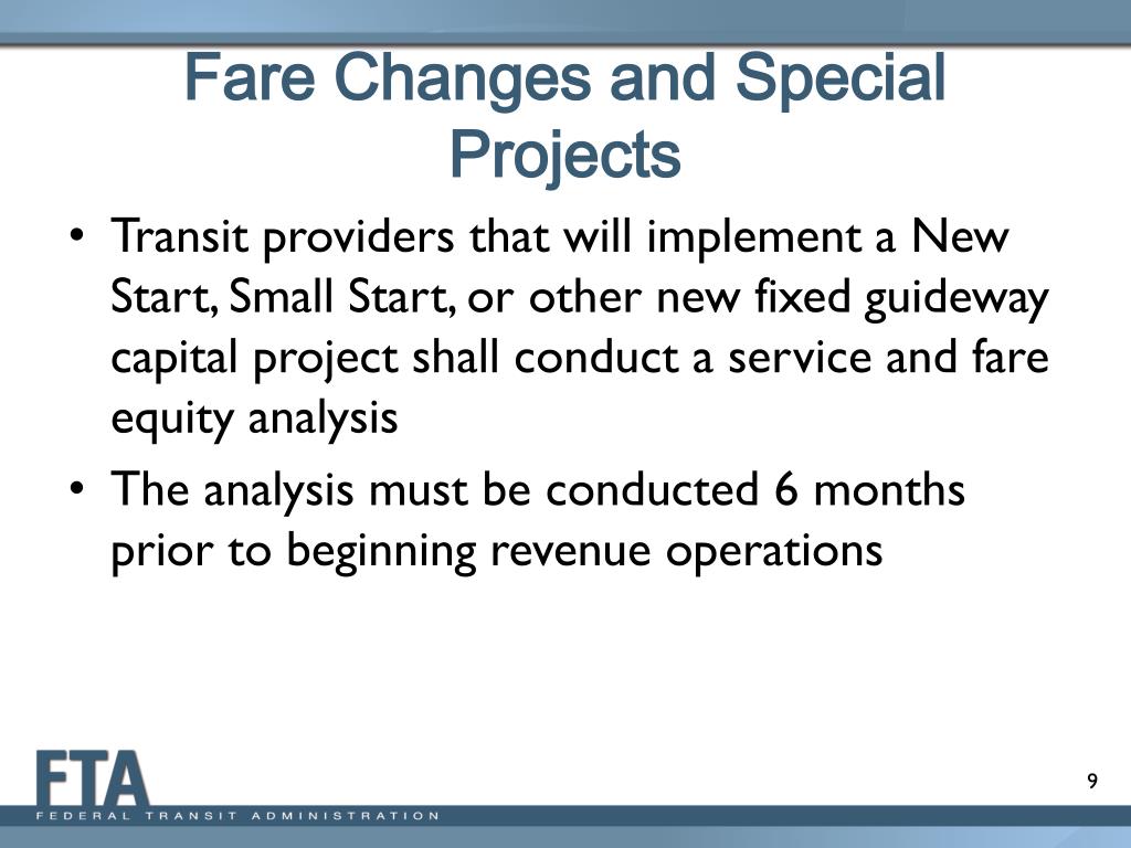 PPT - Title VI and Fares: Understanding Fair Policies and Public ...