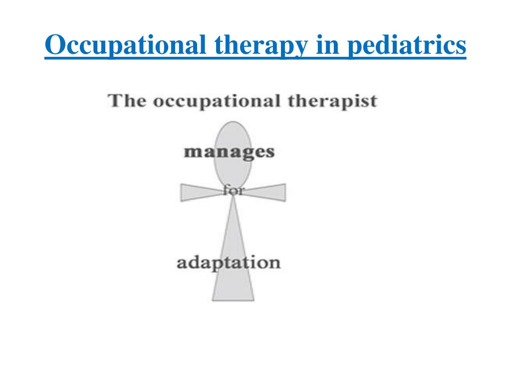 Ppt Occupational Therapy In Pediatrics Powerpoint Presentation Free