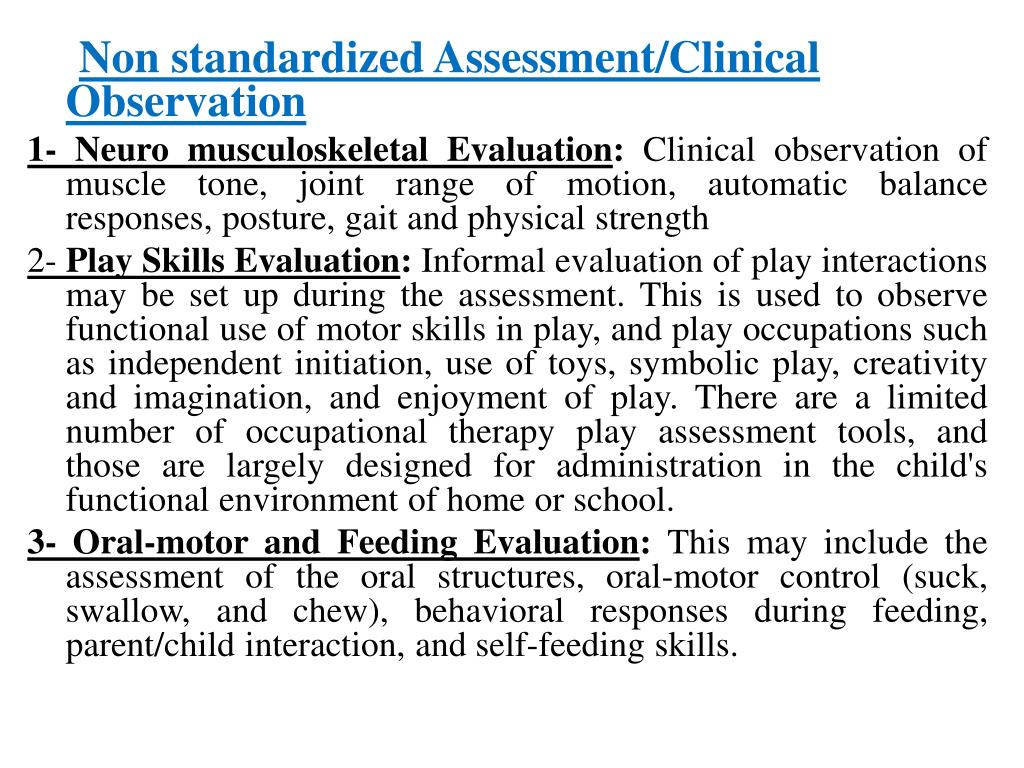 Ppt Occupational Therapy In Pediatrics Powerpoint Presentation Free