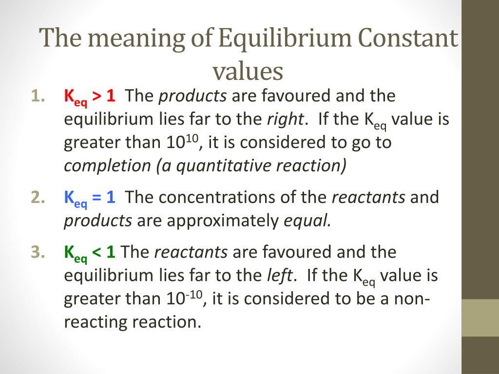 PPT - The Equilibrium Constant Expression PowerPoint Presentation, free ... PPT - The Equilibrium Constant Expression PowerPoint Presentation, free ...