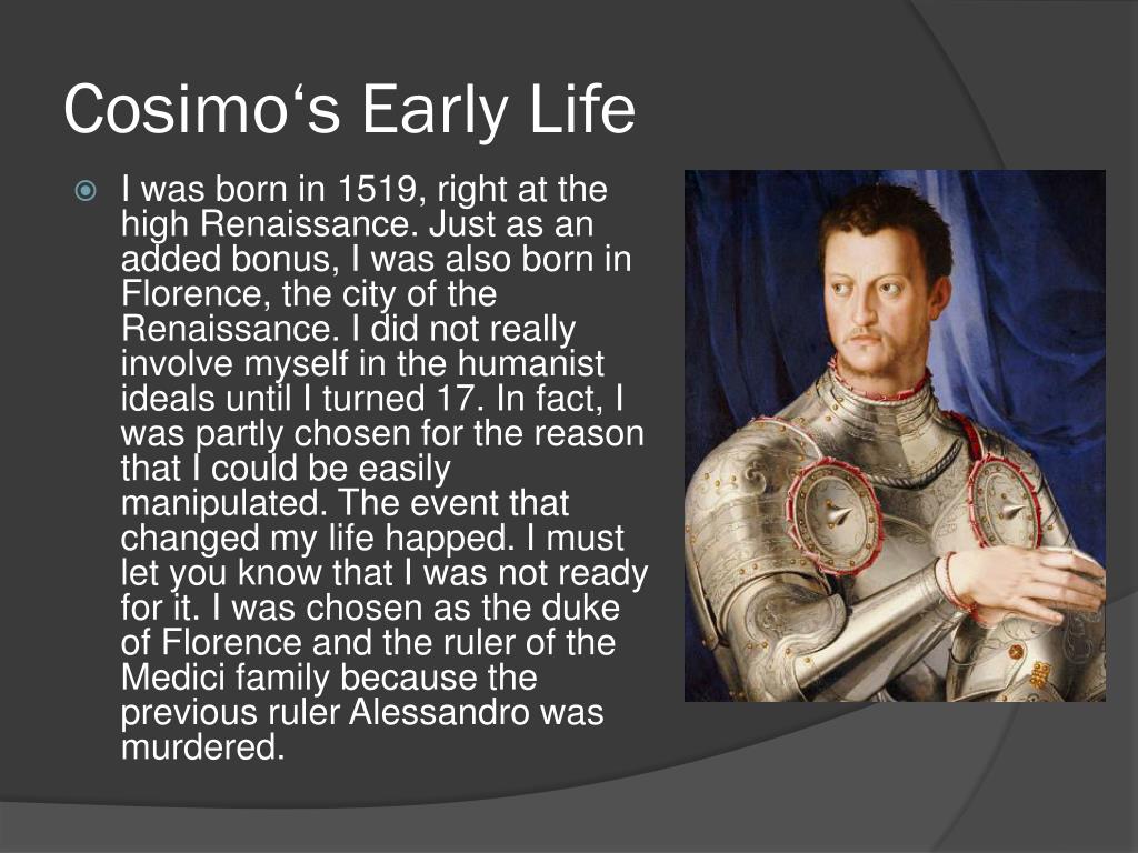 PPT - Cosimo I De medici Epitome of the Renaissance PowerPoint ...