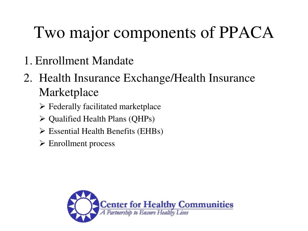 PPT - Patient Protection and Affordable Care Act (PPACA): Understanding ...