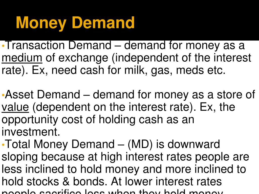 PPT - The Money Market & The Fed PowerPoint Presentation, free download ...