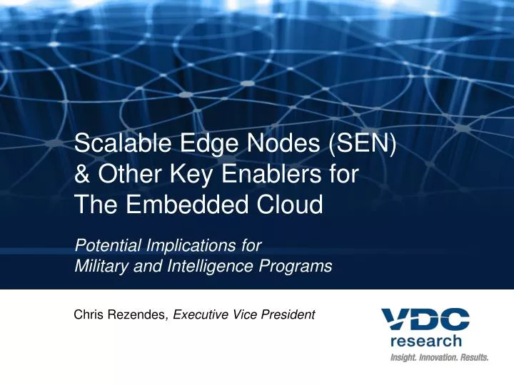 PPT - Chris Rezendes , Executive Vice President PowerPoint Presentation ...