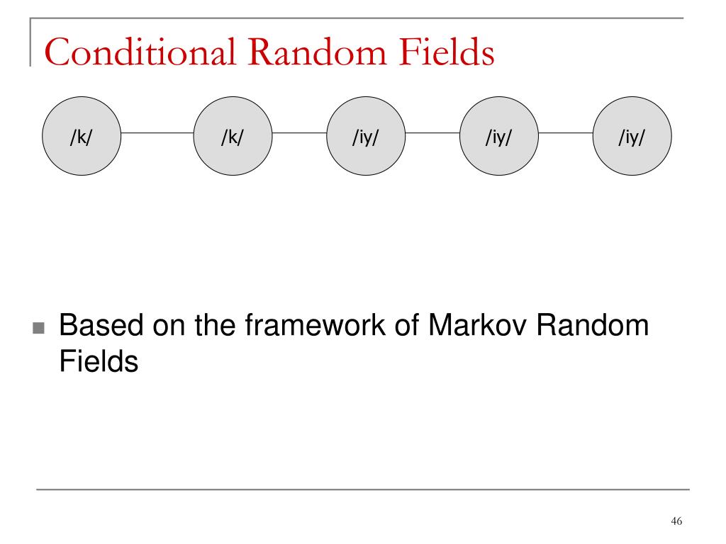PPT - Conditional Random Fields An Overview PowerPoint Presentation ... PPT - Conditional Random Fields An Overview PowerPoint Presentation ...