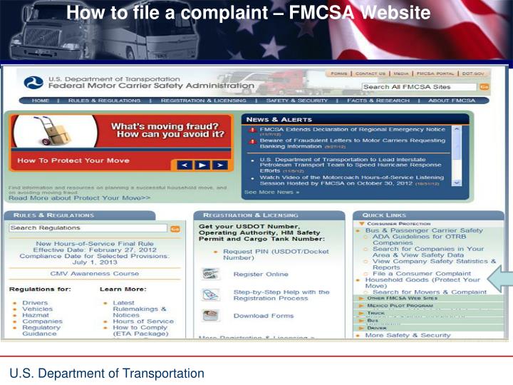 PPT - National Consumer Complaint Database (NCCDB) PowerPoint ...