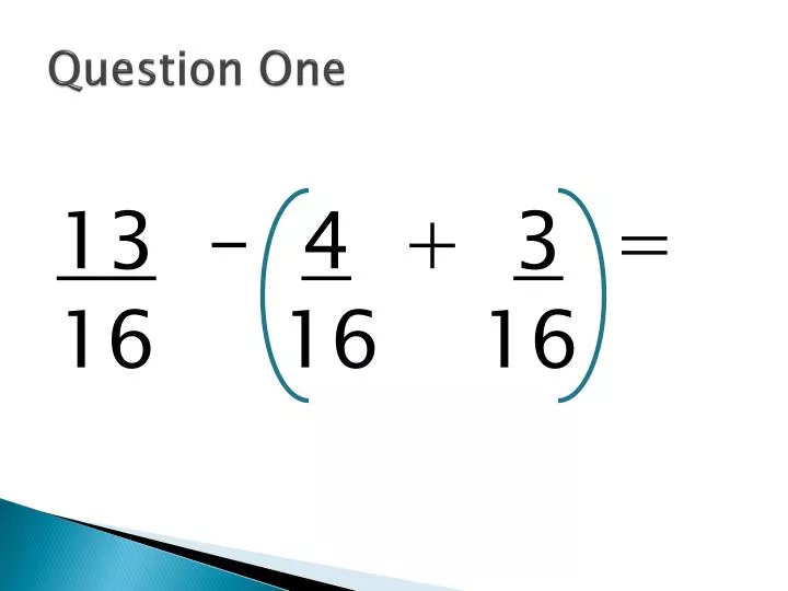 PPT - Question One PowerPoint Presentation, free download - ID:2799762