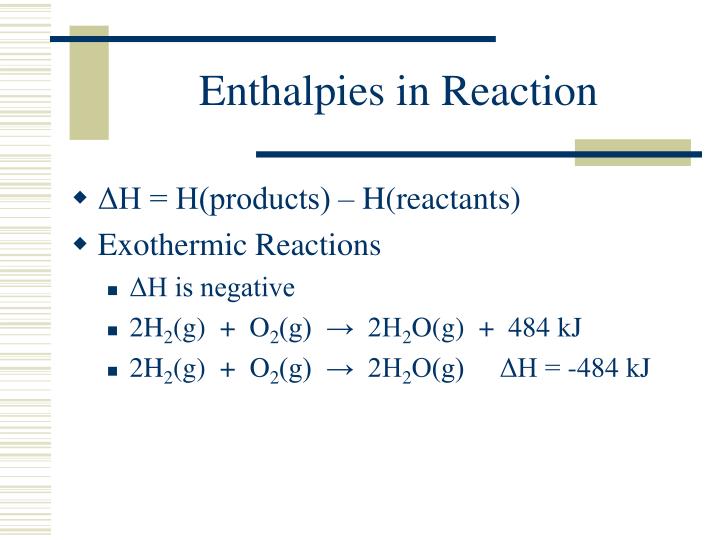 PPT - Enthalpy PowerPoint Presentation - ID:2799877