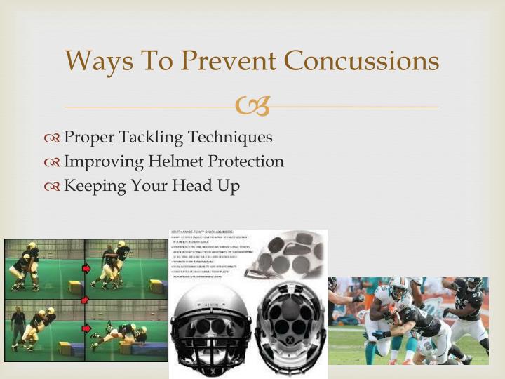 PPT - Football Concussions PowerPoint Presentation - ID:2800128