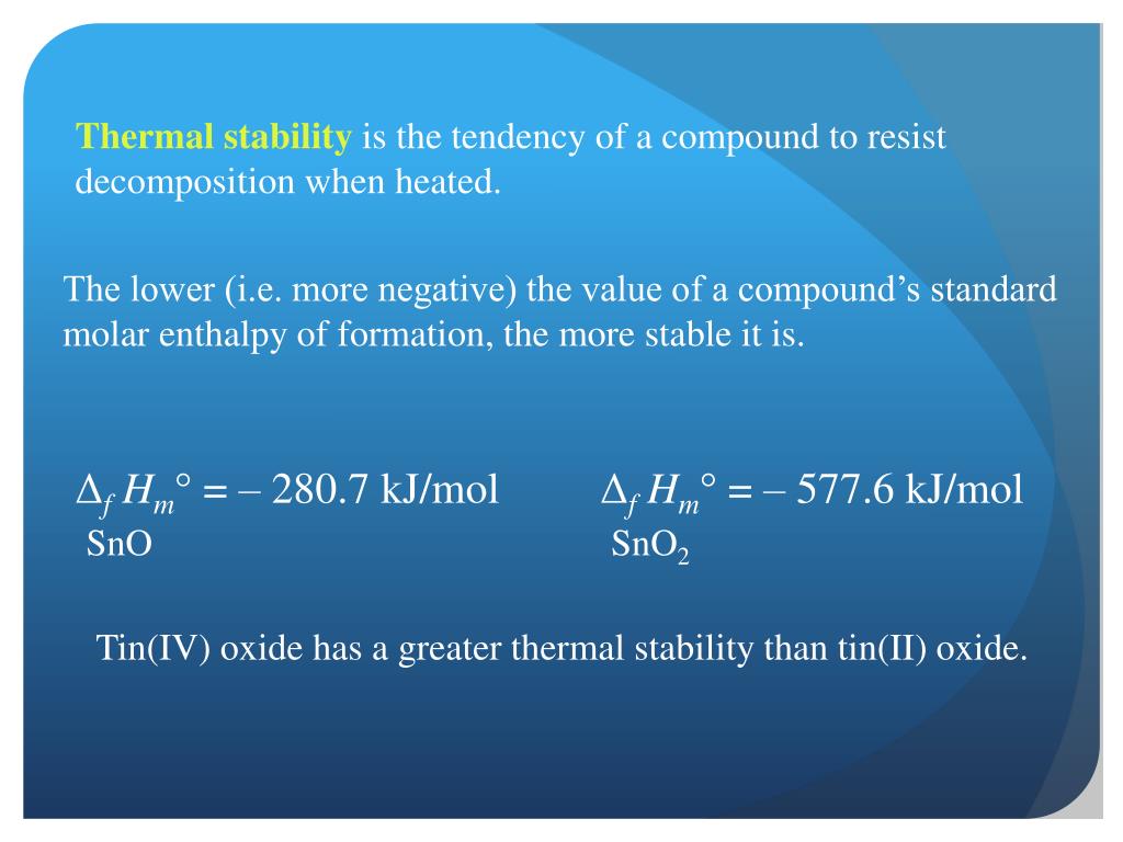 PPT - Molar Enthalpies of Formation PowerPoint Presentation, free ...