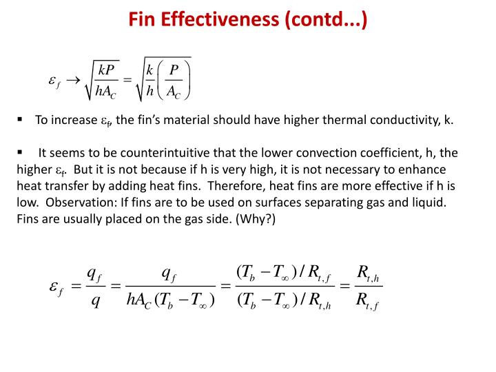 PPT - Chapter 4: Heat Transfer from Extended Surfaces PowerPoint ...