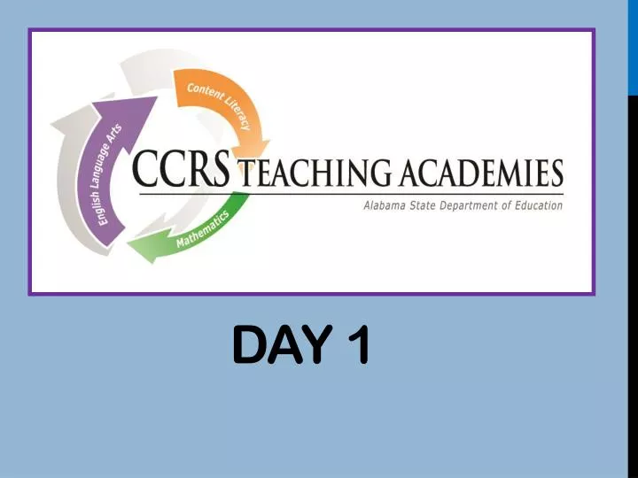 PPT - DAY 1 PowerPoint Presentation, free download - ID:2801189