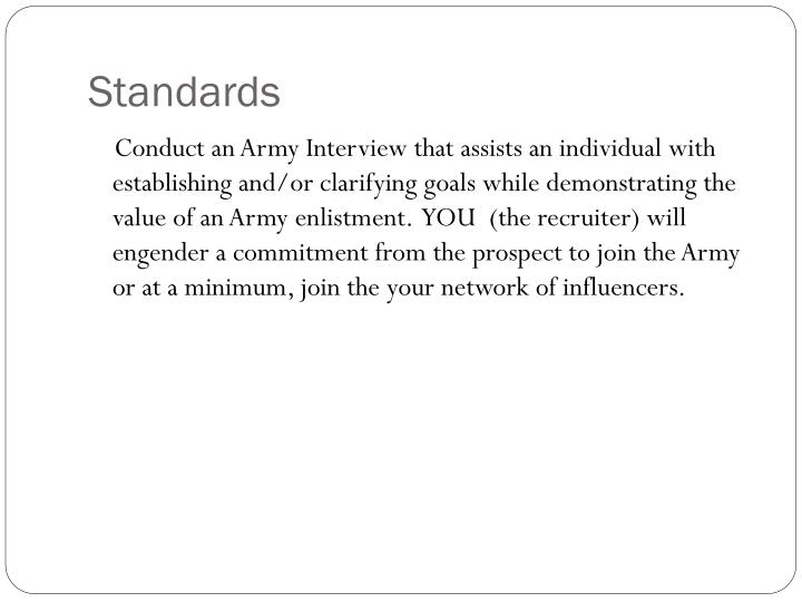 PPT - The Army Interview Process PowerPoint Presentation - ID:2801545