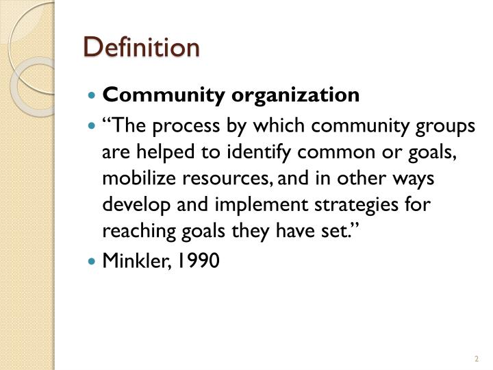 PPT - Community Organization Theory and Models PowerPoint Presentation ...