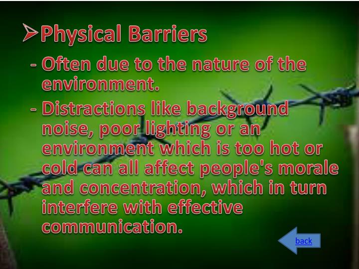 PPT - Barriers of Communication PowerPoint Presentation - ID:2802474