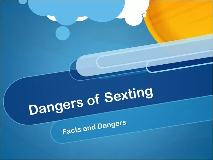 PPT - Dangers of Sexting PowerPoint Presentation, free download - ID ...