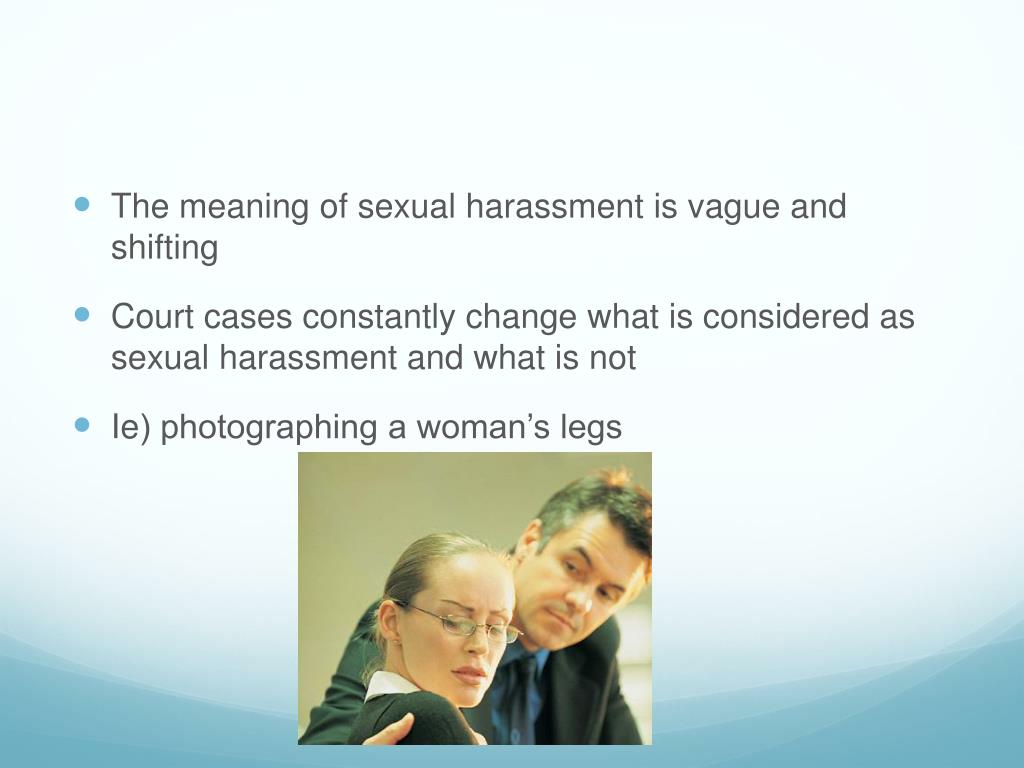 PPT - Gender Inequality and Sexual Harassment PowerPoint Presentation ...