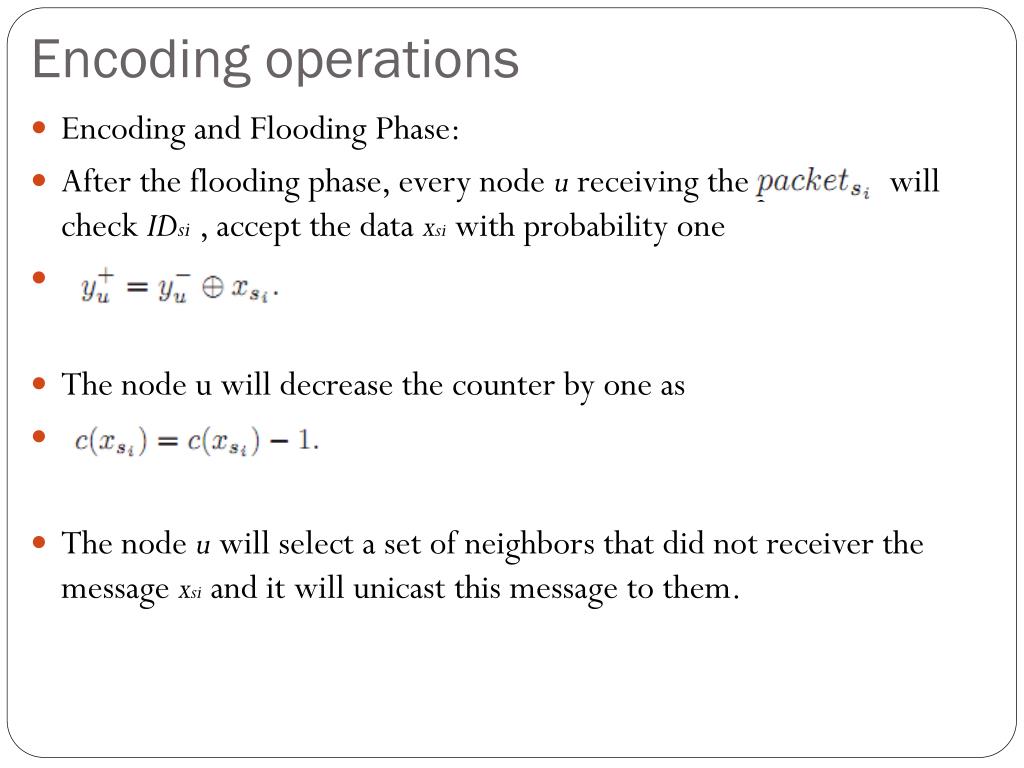 Ppt Distributed Flooding Based Storage Algorithms For Large Scale Wireless Sensor Networks