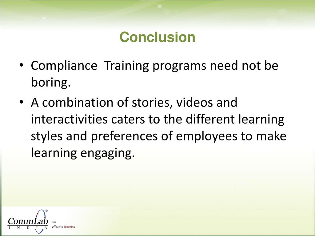PPT - How to Engage Employees During Compliance Training PowerPoint ...
