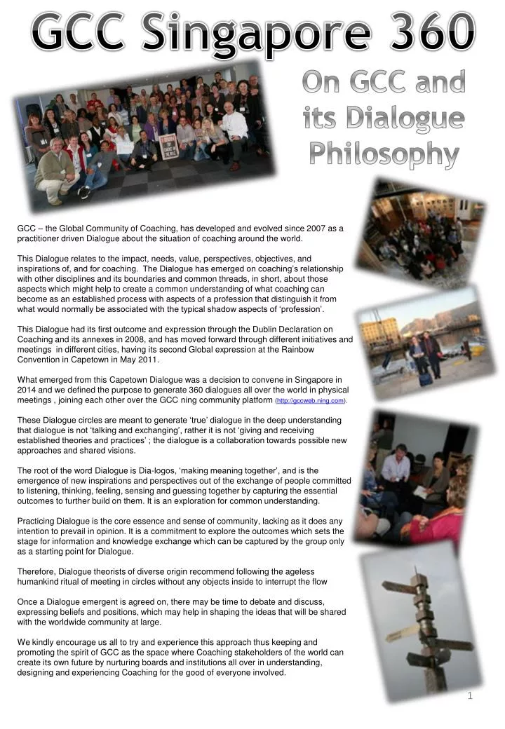 PPT - On GCC and its Dialogue Philosophy PowerPoint Presentation, free ...