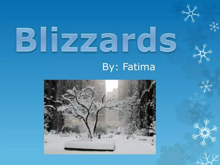 PPT - Blizzards PowerPoint Presentation, free download - ID:2803764