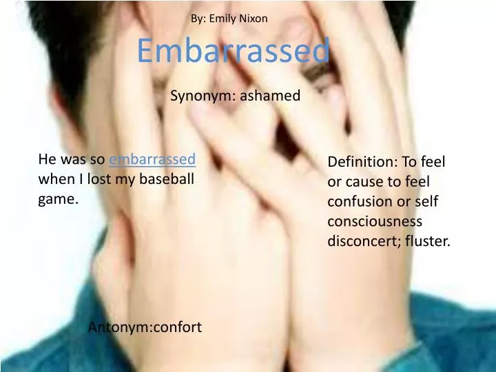 PPT - Embarrassed PowerPoint Presentation, free download - ID:2803803