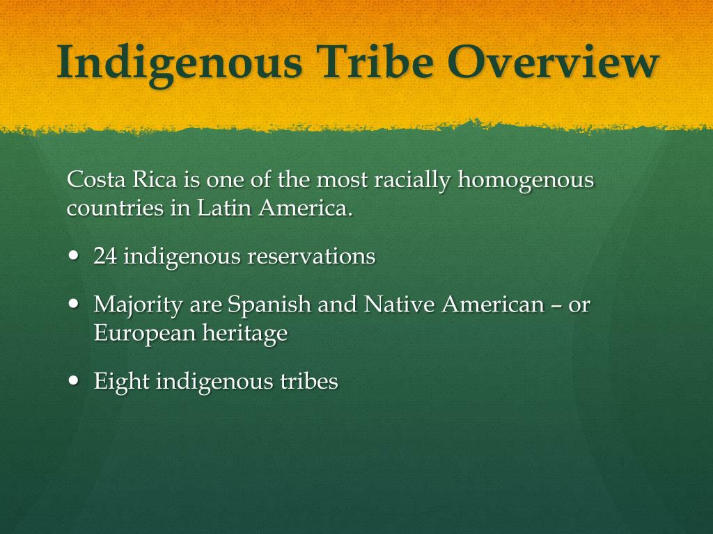 PPT - Costa Rica’s Indigenous Tribes PowerPoint Presentation, free ...