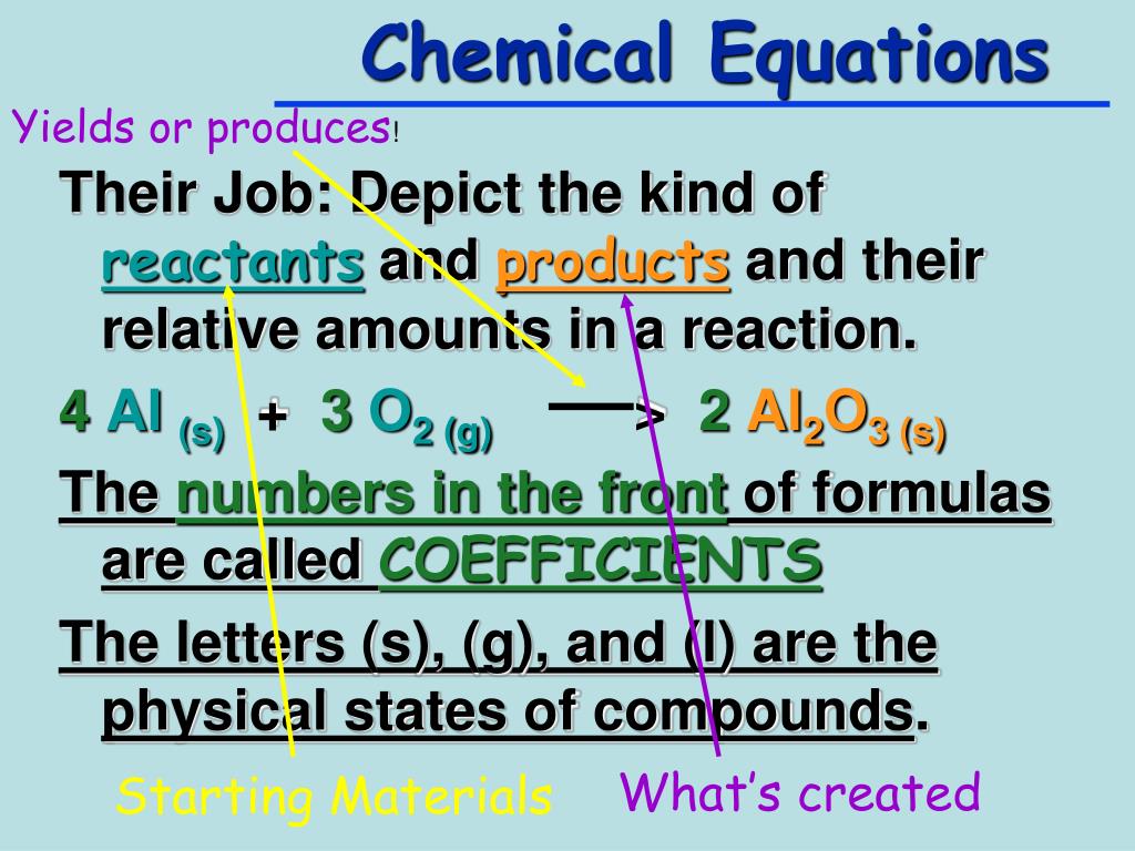 PPT - Ch. 9 Chemical Reactions & Equations PowerPoint Presentation - ID ...