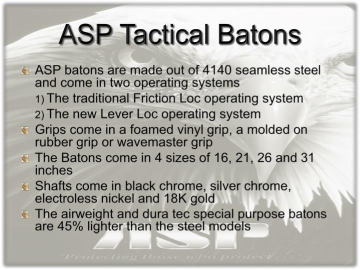 PPT - ASP Baton Instructor Certification (AIC) Program PowerPoint ...