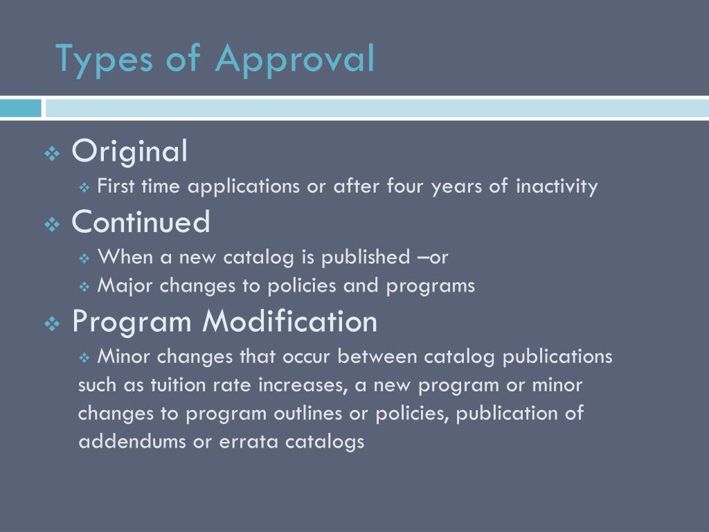 PPT - State Approving Agency for Veterans Education & US Department of ...