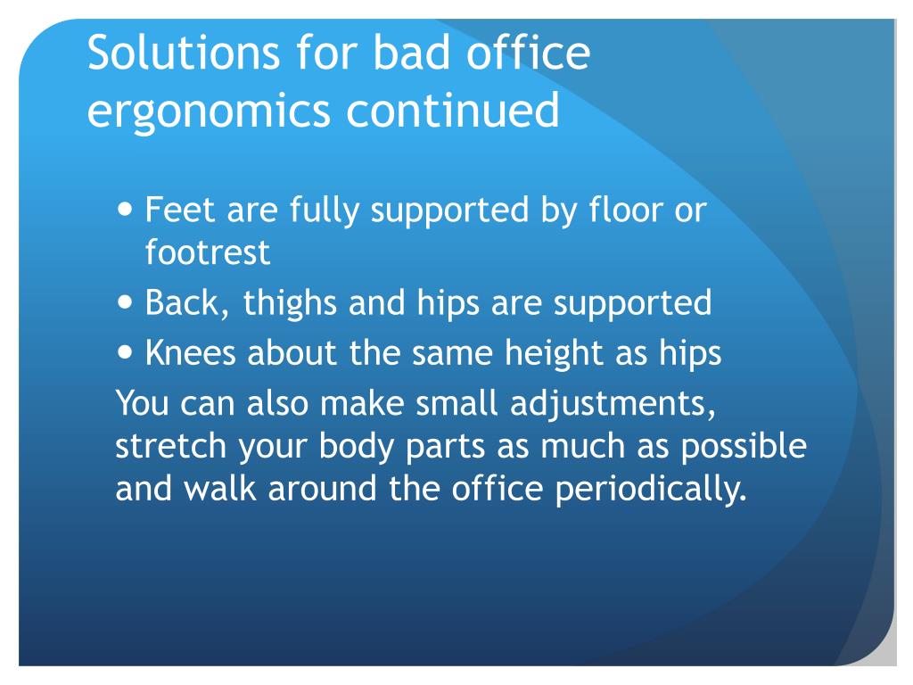 PPT - Ergonomics & Related Human Safety Research PowerPoint ...