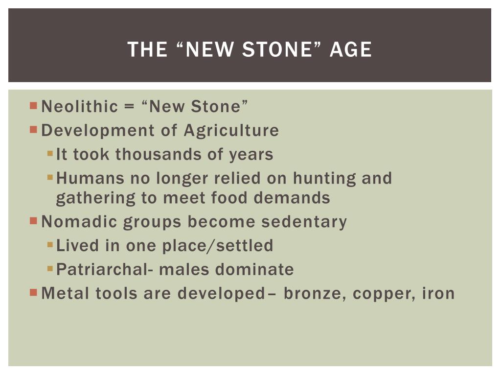 PPT - Paleolithic Age – “Old Stone” Age Hunters -gatherers – also known ...