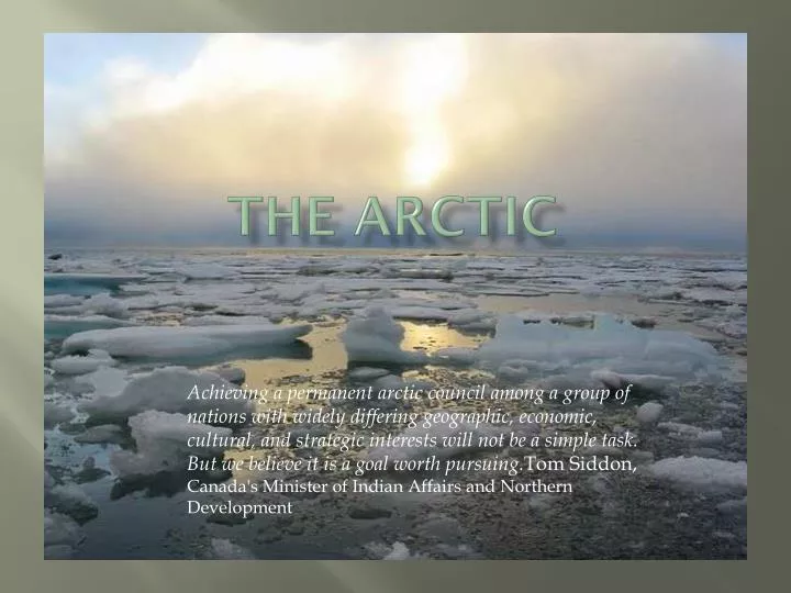 PPT - the arctIc PowerPoint Presentation, free download - ID:2805231