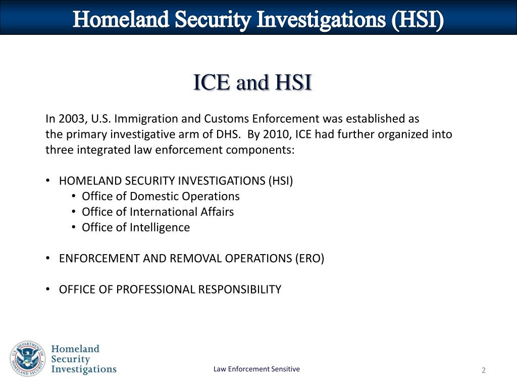 PPT - Homeland Security Investigations Trade Transparency Unit Trade ...