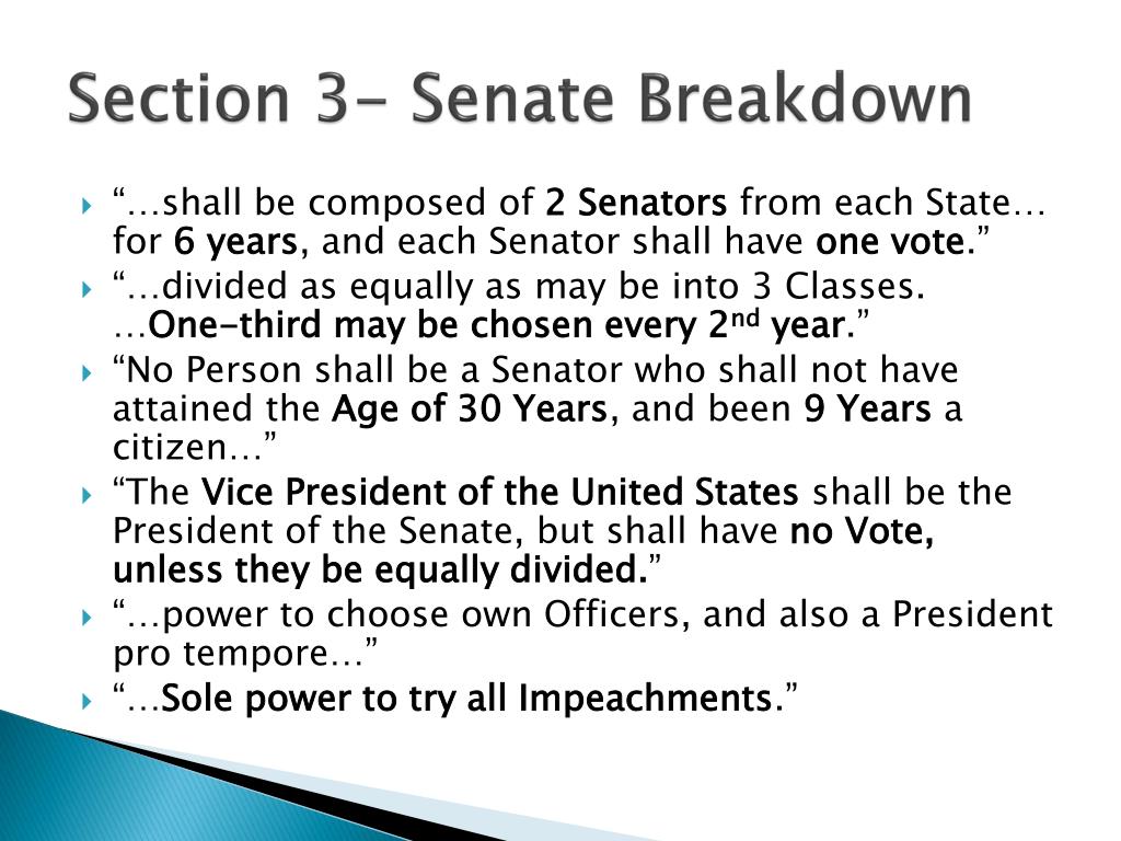 PPT - The United States Constitution: Article I PowerPoint Presentation ...