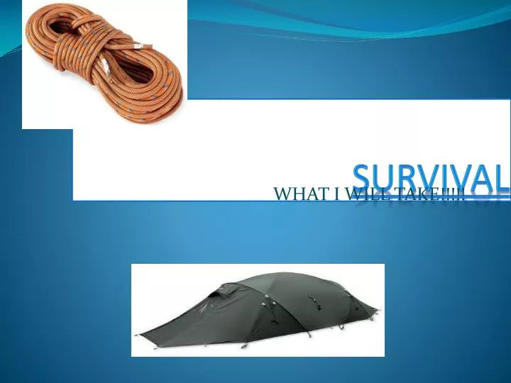 PPT - SURVIVAL PowerPoint Presentation, free download - ID:2807393