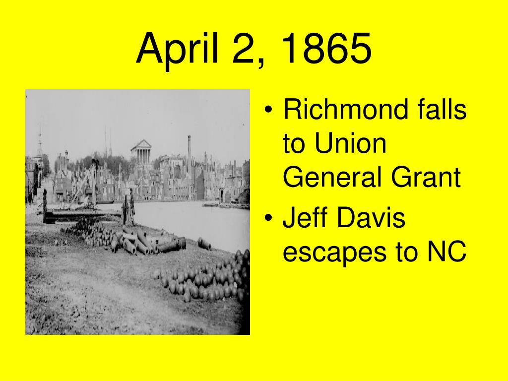 PPT - THE CIVIL WAR 1861-1865 PowerPoint Presentation, free download ...