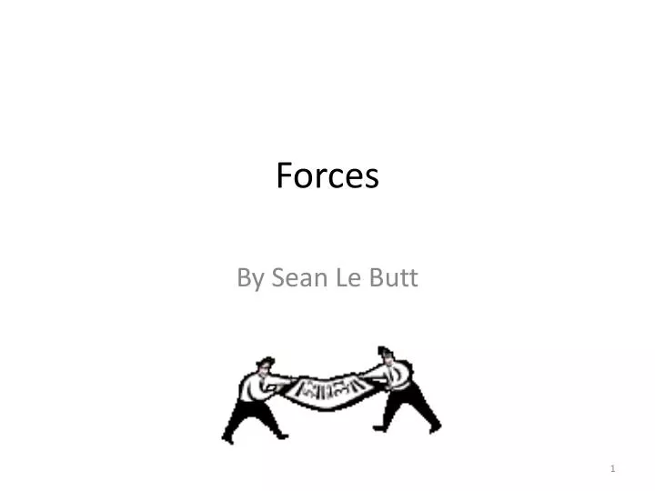 PPT - Forces PowerPoint Presentation, free download - ID:2808388