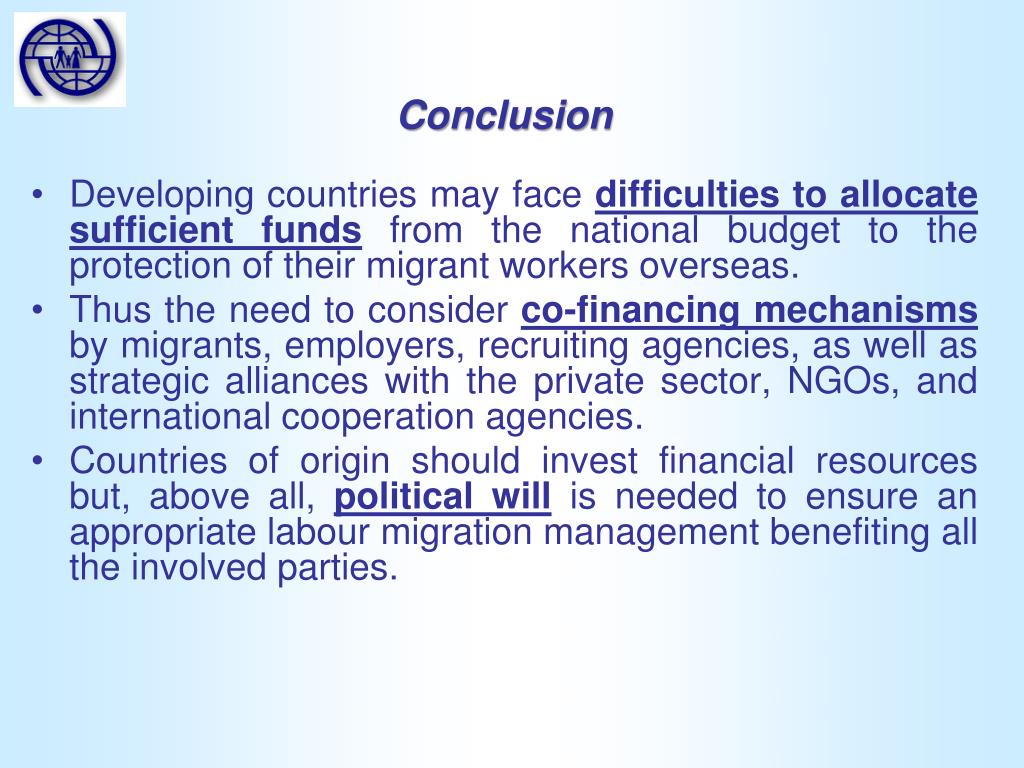 PPT - IOM International Organization for Migration OIM Organización ...