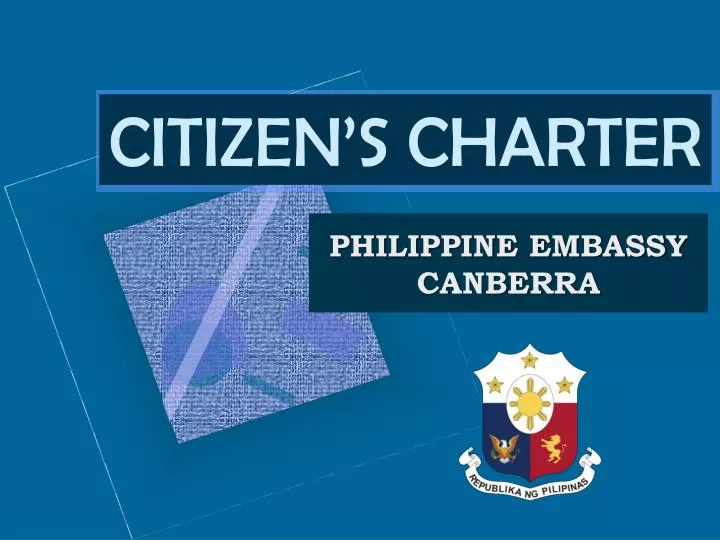 PPT - CITIZEN’S CHARTER PowerPoint Presentation, free download - ID:2808525