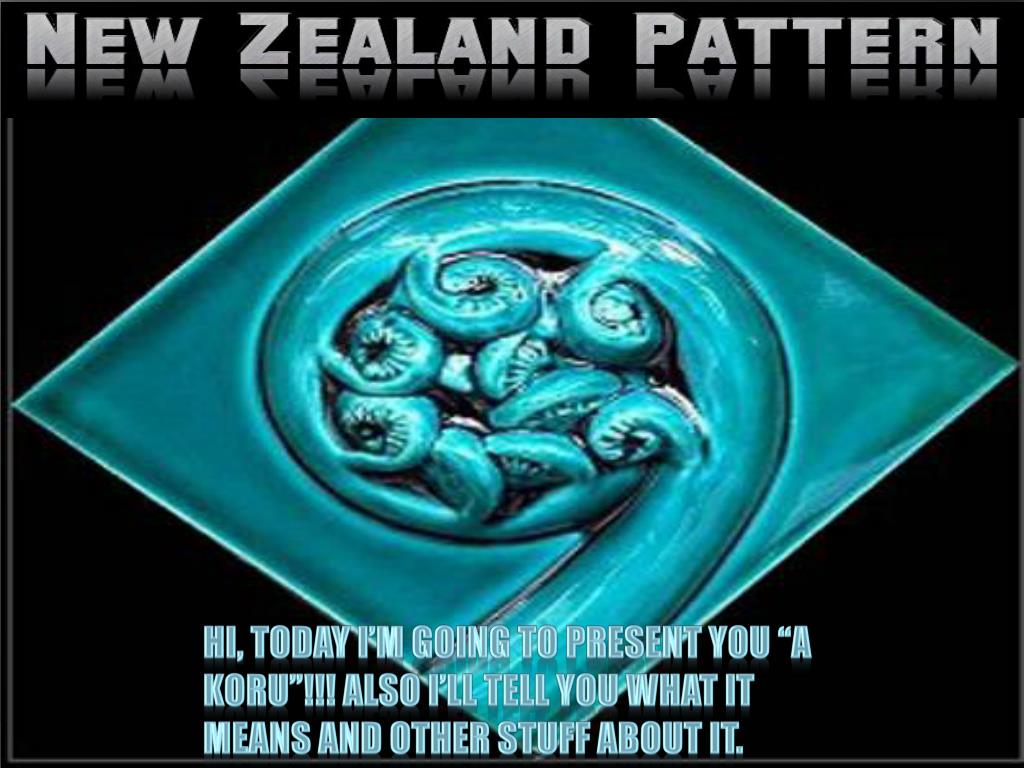 PPT - The Koru is represented on The Air New Zealand Plane as shown on ...