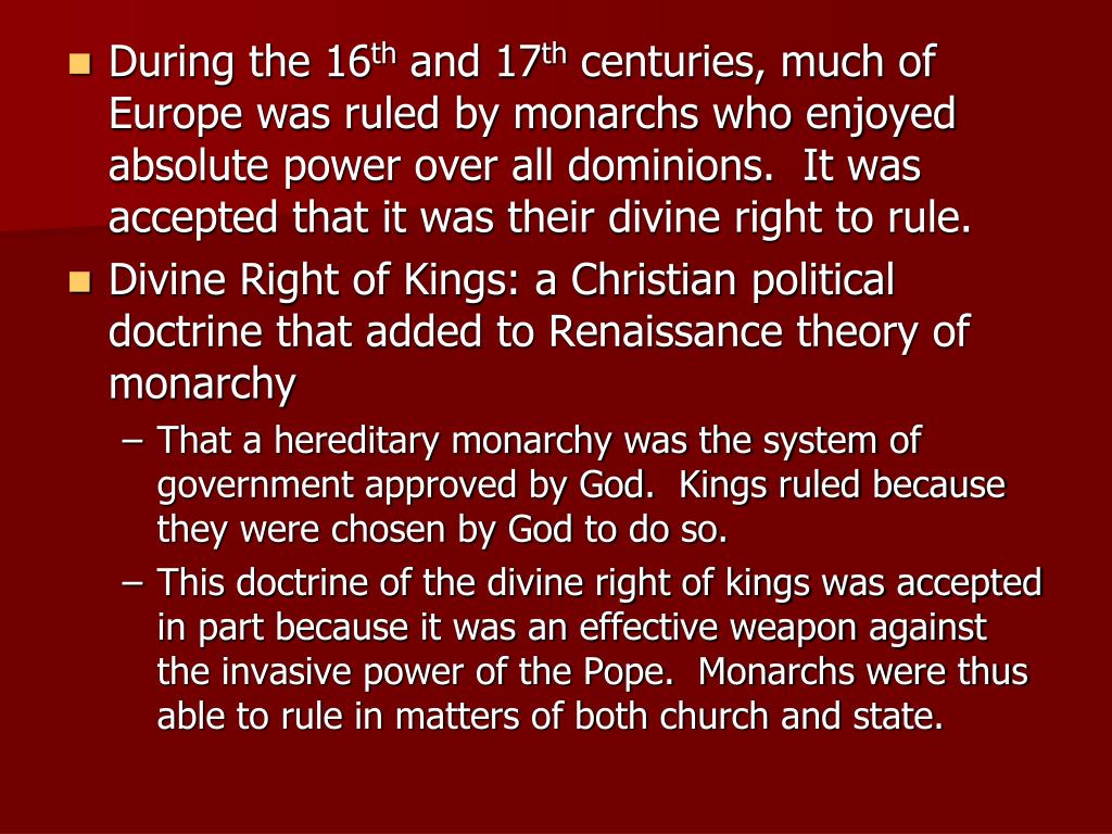 PPT - Chapter 14: Absolutism in Europe PowerPoint Presentation, free ...