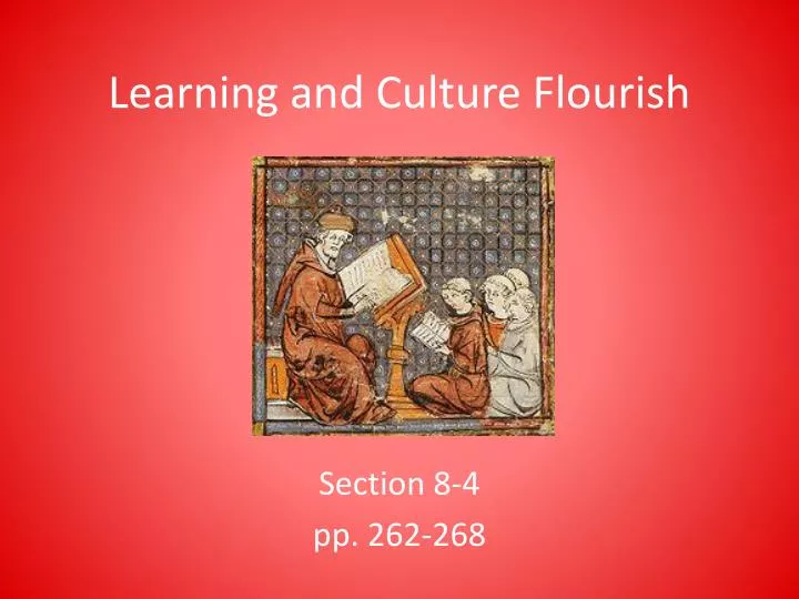 PPT - Learning and Culture Flourish PowerPoint Presentation, free ...
