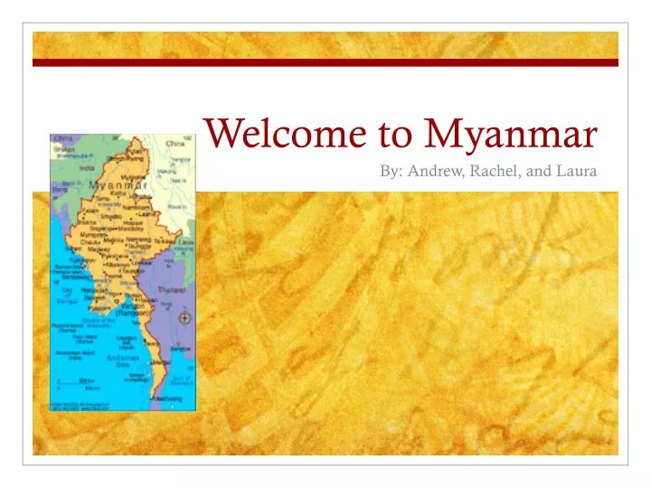 PPT - Welcome to Myanmar PowerPoint Presentation, free download - ID ...