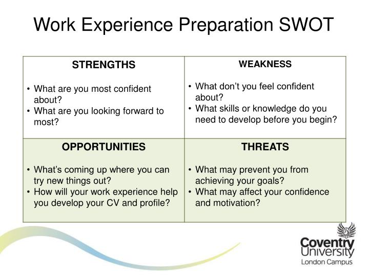 PPT - Preparing for a Successful Work Experience PowerPoint ...