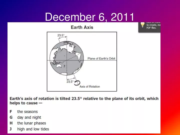 PPT - December 6, 2011 PowerPoint Presentation, free download - ID:2811159