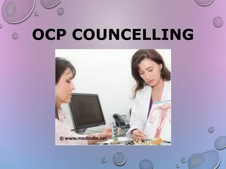 PPT - OCP Councelling PowerPoint Presentation, free download - ID:2811432