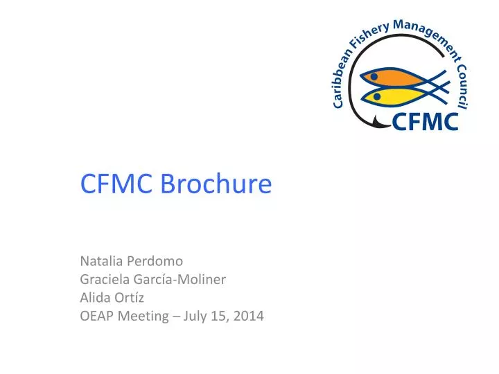 PPT - CFMC Brochure PowerPoint Presentation, free download - ID:2812565