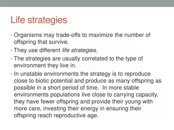 PPT - Life strategies PowerPoint Presentation, free download - ID:2812930