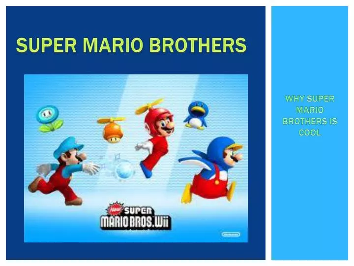 PPT - SUPER MARIO BROTHERS PowerPoint Presentation, free download - ID ...